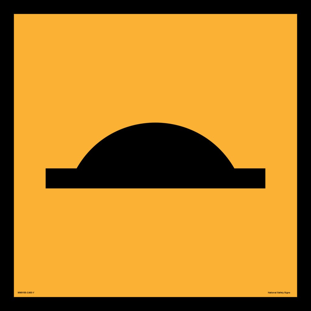Multi Message Speed Hump Sign