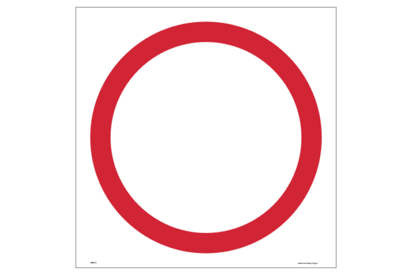 Choose Speed Limit 600mm Sign