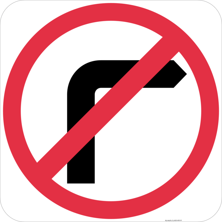 Regulatory Sign (R Series) - National Traffic Signs