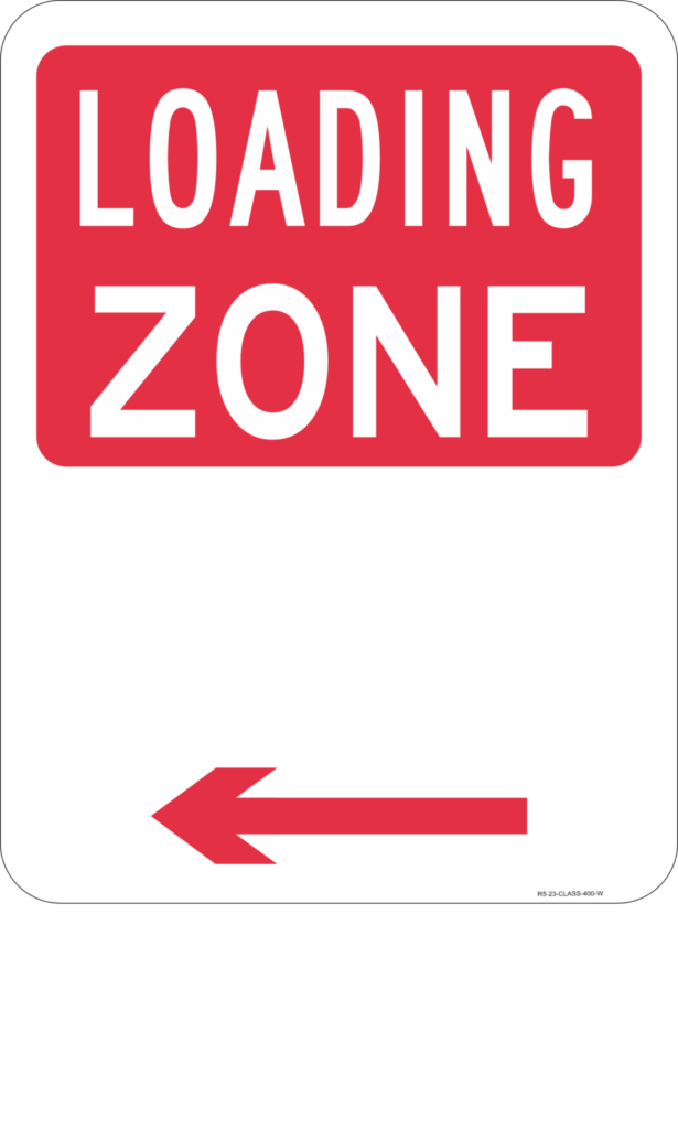R5-23 Loading Zone - Australian Compliant - National Traffic Signs