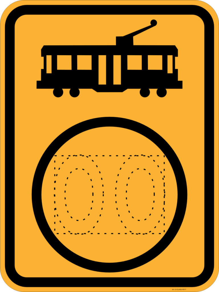 W7-10 Tram Speed - Australian Compliant - National Traffic Signs